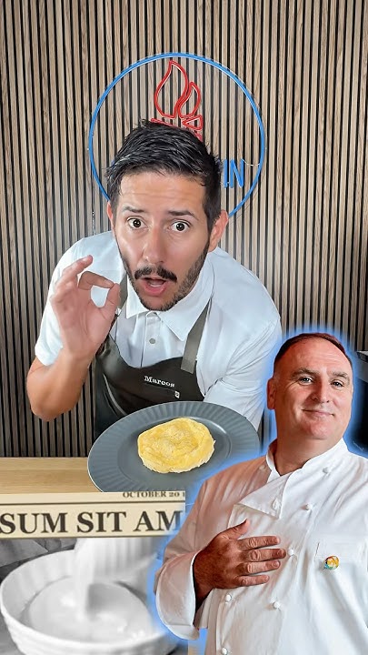 Probando la tortilla con mayonesa de José Andrés (¡en el microondas ...
