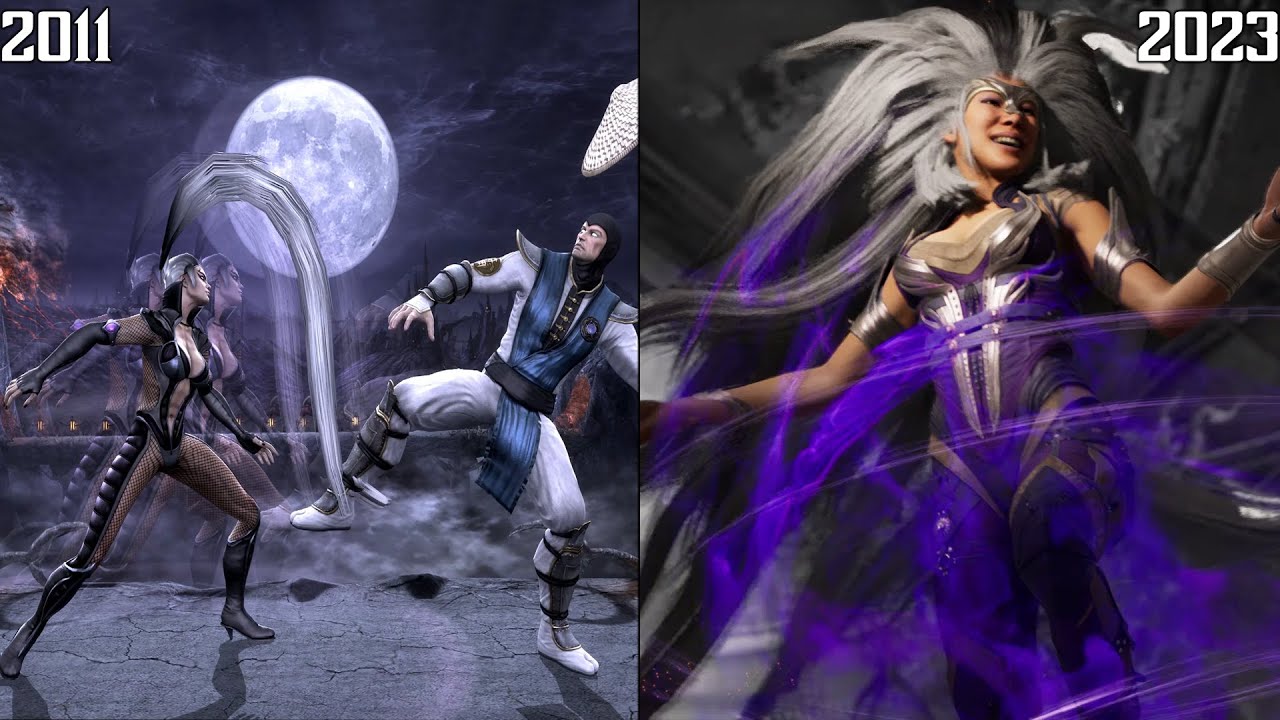 Sindel Fatal Blow (X-Ray) Evolution - Mortal Kombat 9-12 (2011-2023) 4K ...
