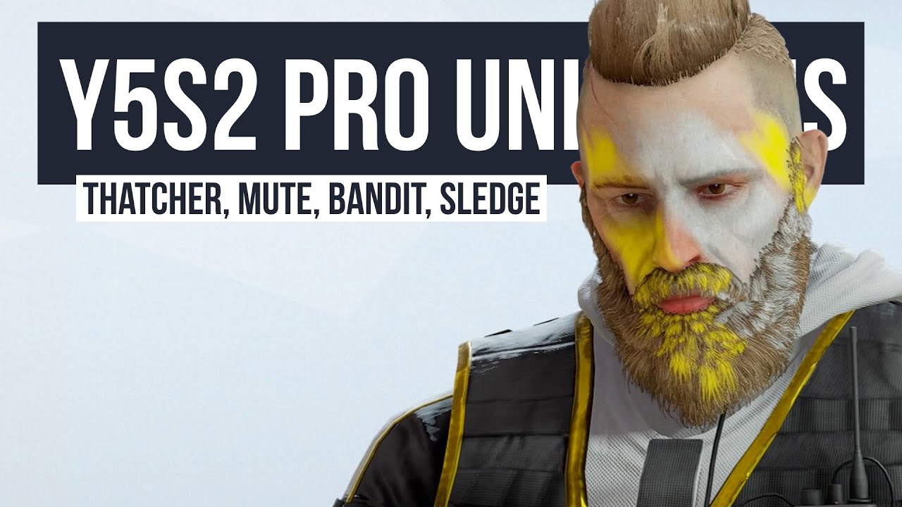 NEW PRO LEAGUE SKINS, PERHAPS THE FINAL ONES!? THATCHER, MUTE, BANDIT ...