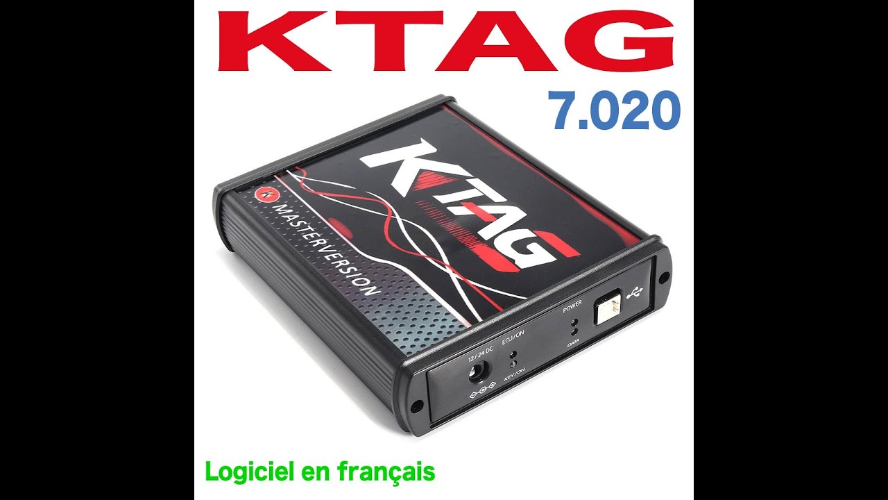 KTAG 7.020 Présentation et installation en français (Menu soft FR ...