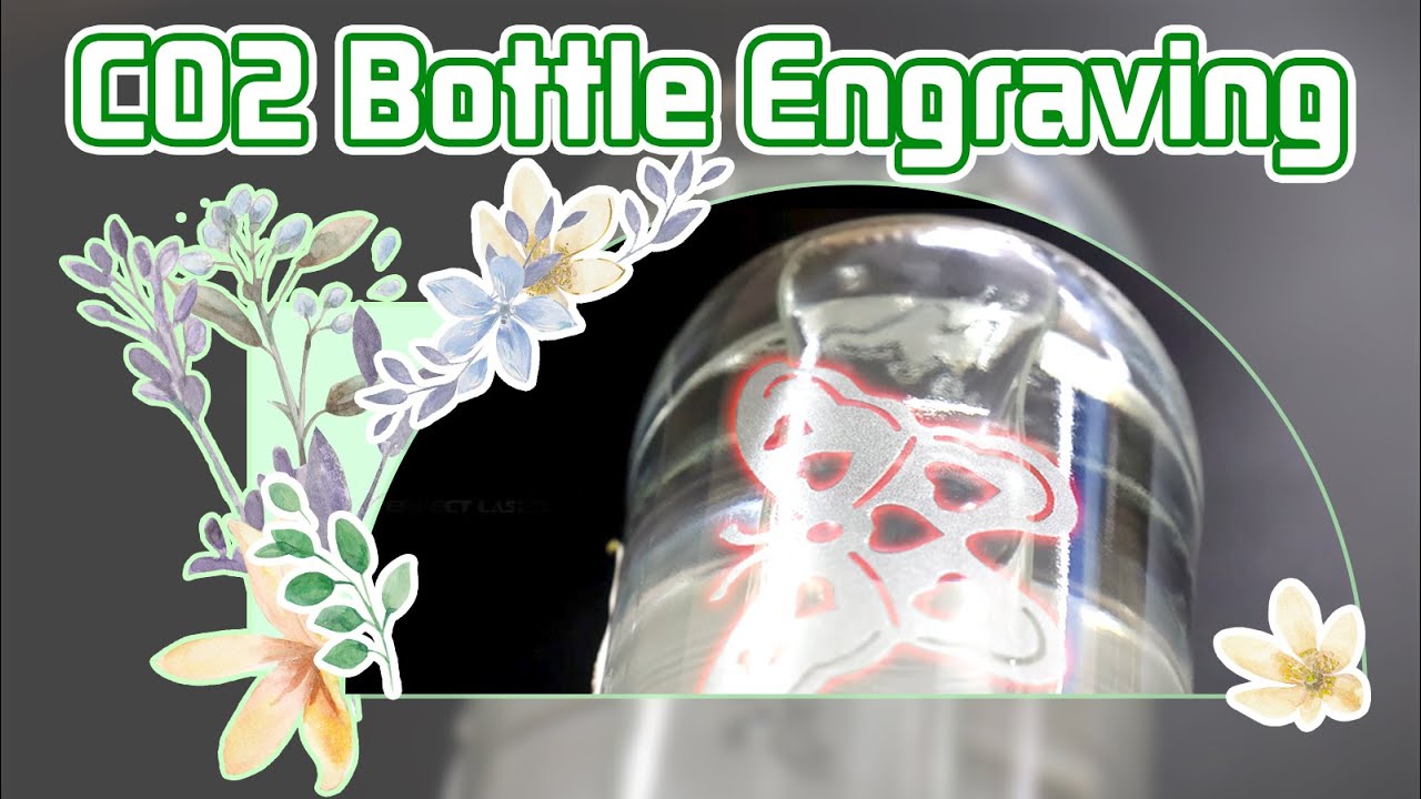 CO2 Laser Engraving for Glass Bottles — No Need to Empty the Liquid 🧴 ...