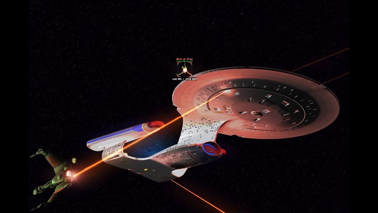 Star Trek Bridge Commander: Veridian III battle - YouTube