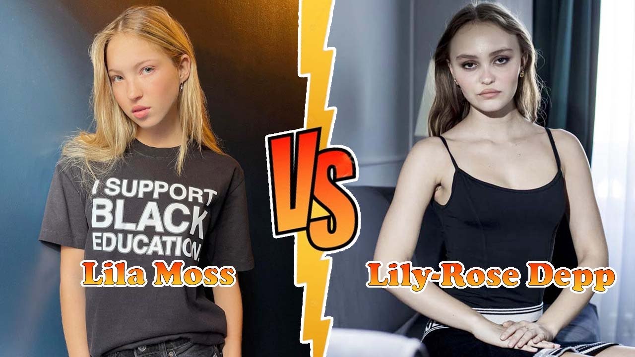 Lily-Rose Depp (Johnny Depp's Daughter) Vs Lila Moss (Kate Moss's ...