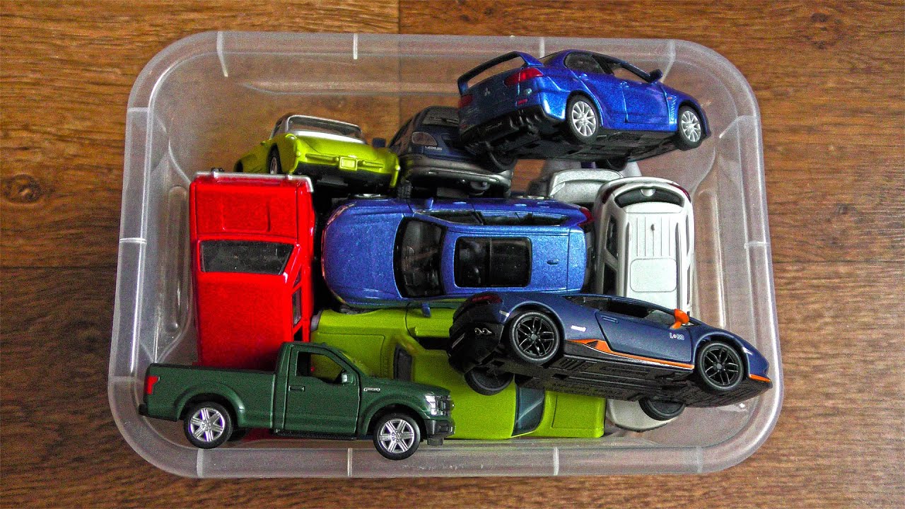 Just a Few Miniature Cars From the Box - YouTube