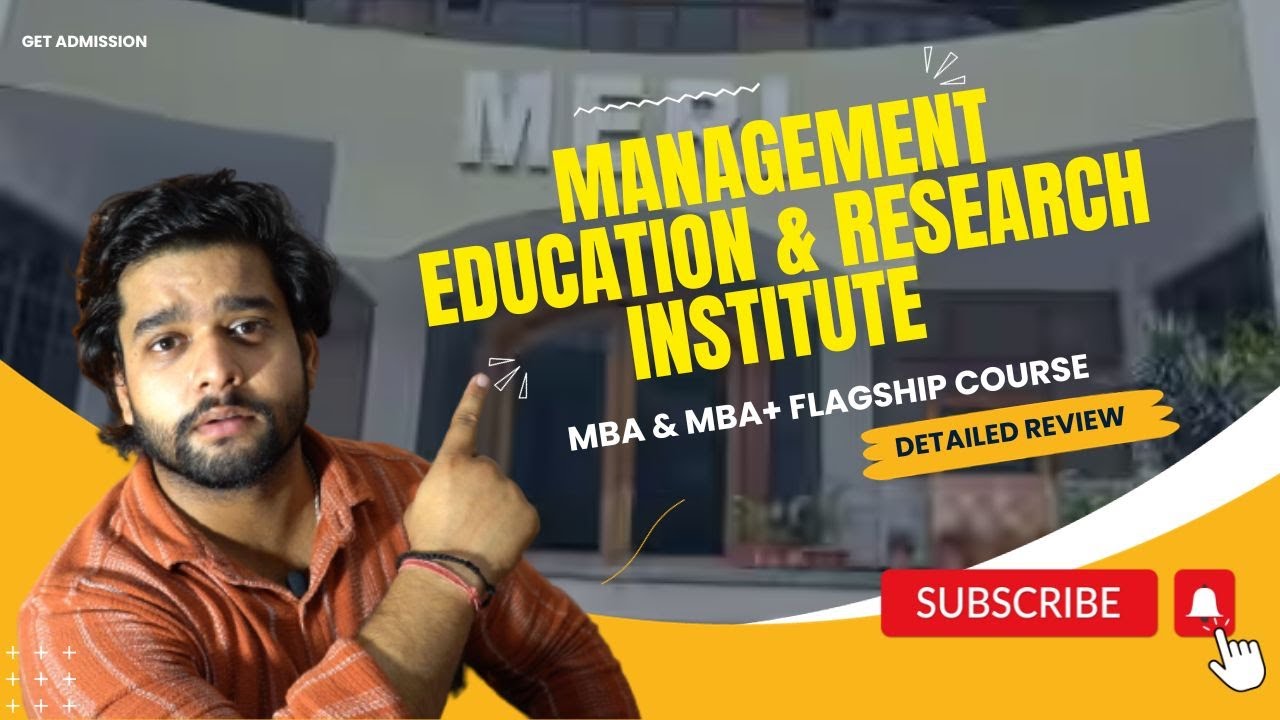 Management Education & Research Institute [MERI] | MBA Best institute ...