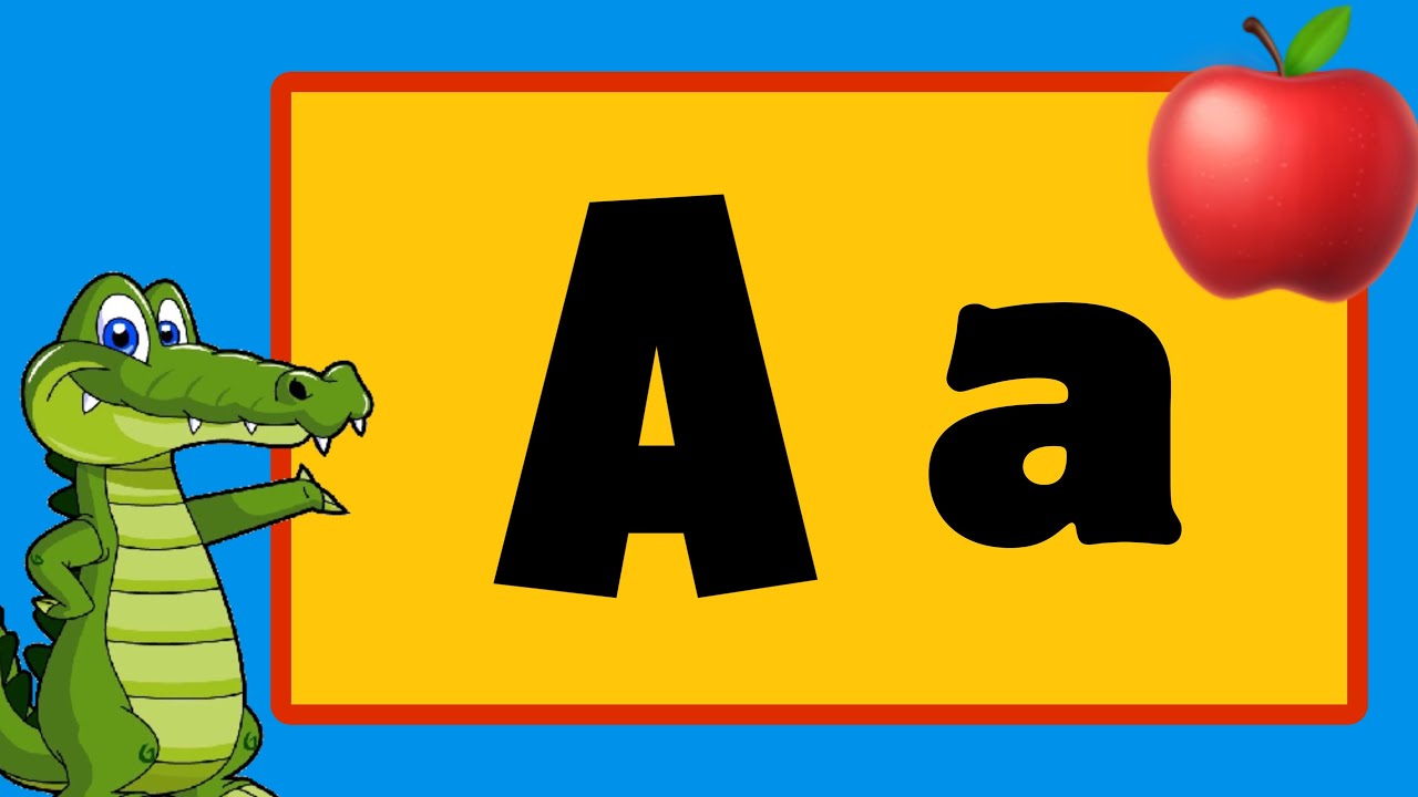 Learn Alphabet Letter A | English Alphabet A | - YouTube