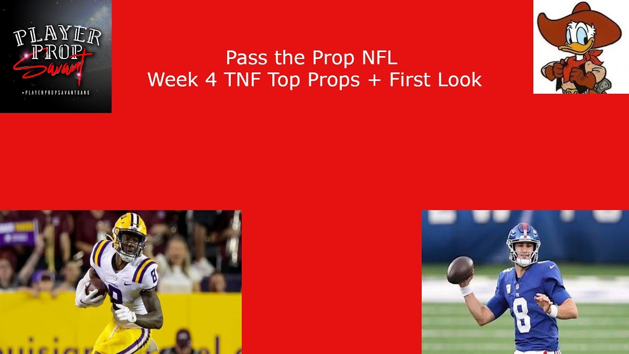 NFL Week 4 - Thursday Night Football Best Bets + Sunday First Look ...