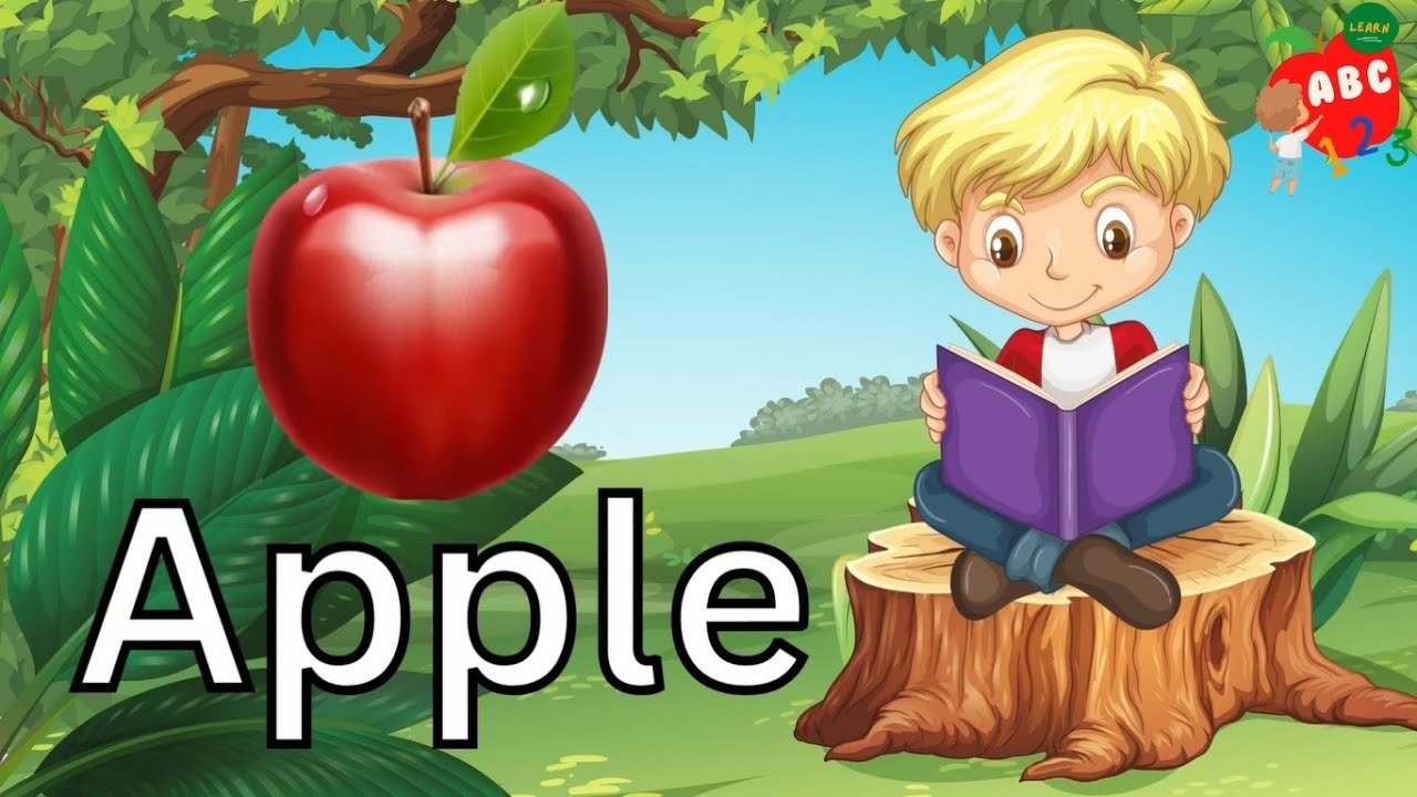 Alphabet words with Live Examples| ABC Phonics | vocabulary for kids ...