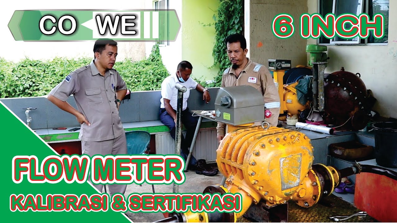 flowMeter Calibration COWELL MODEL M-150H-G 6 INCH - YouTube