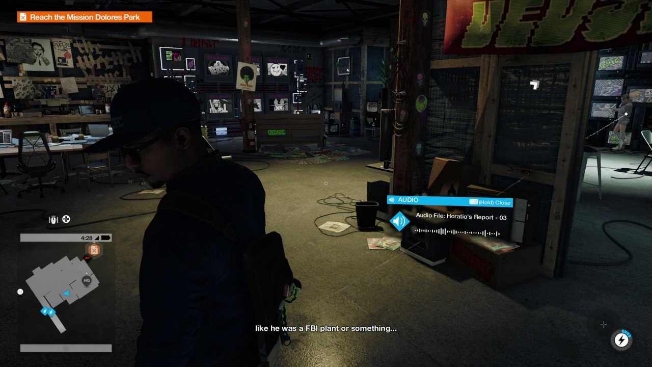 Watch Dogs 2 - Horatio's Report 03 Wrench "Doesn't Care If He Dies" Far ...