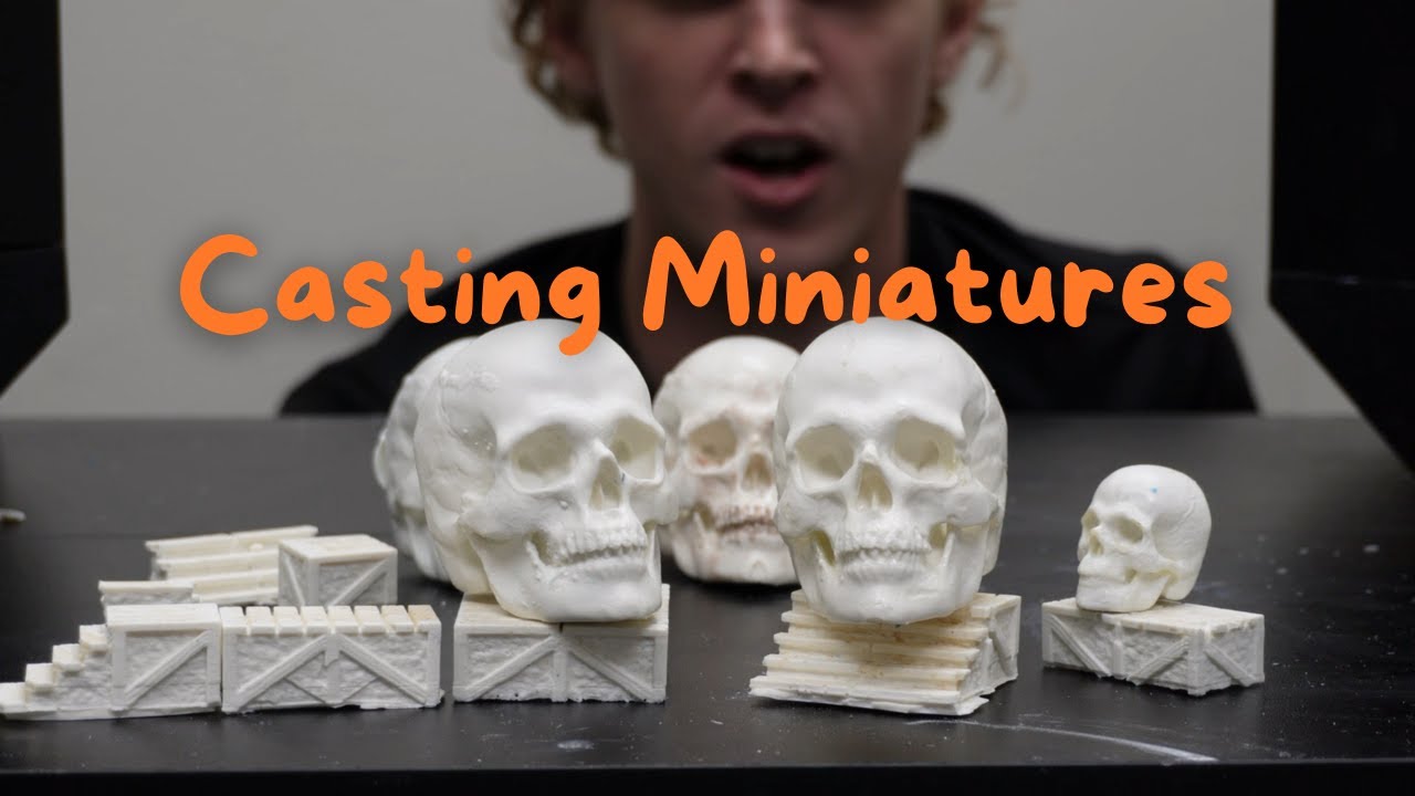 Casting Miniatures with Flovv | Desktop Injection&Casting System - YouTube