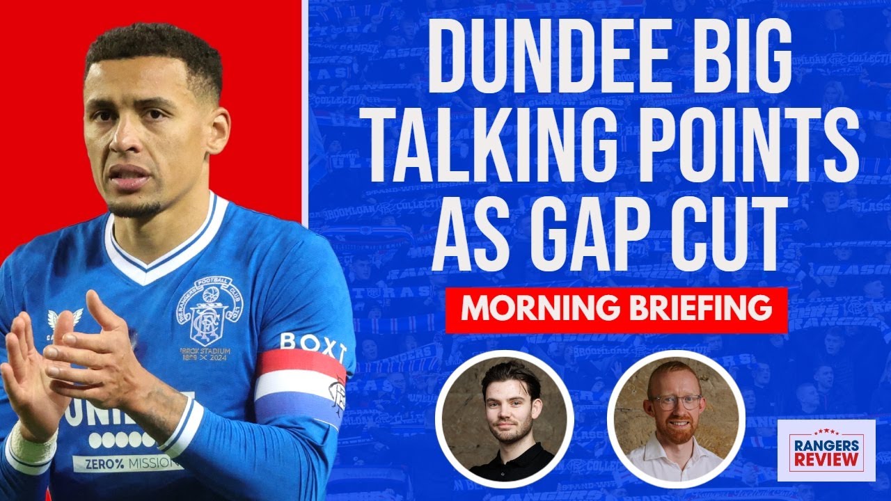 The Dundee big talking points as Rangers cut the gap - YouTube