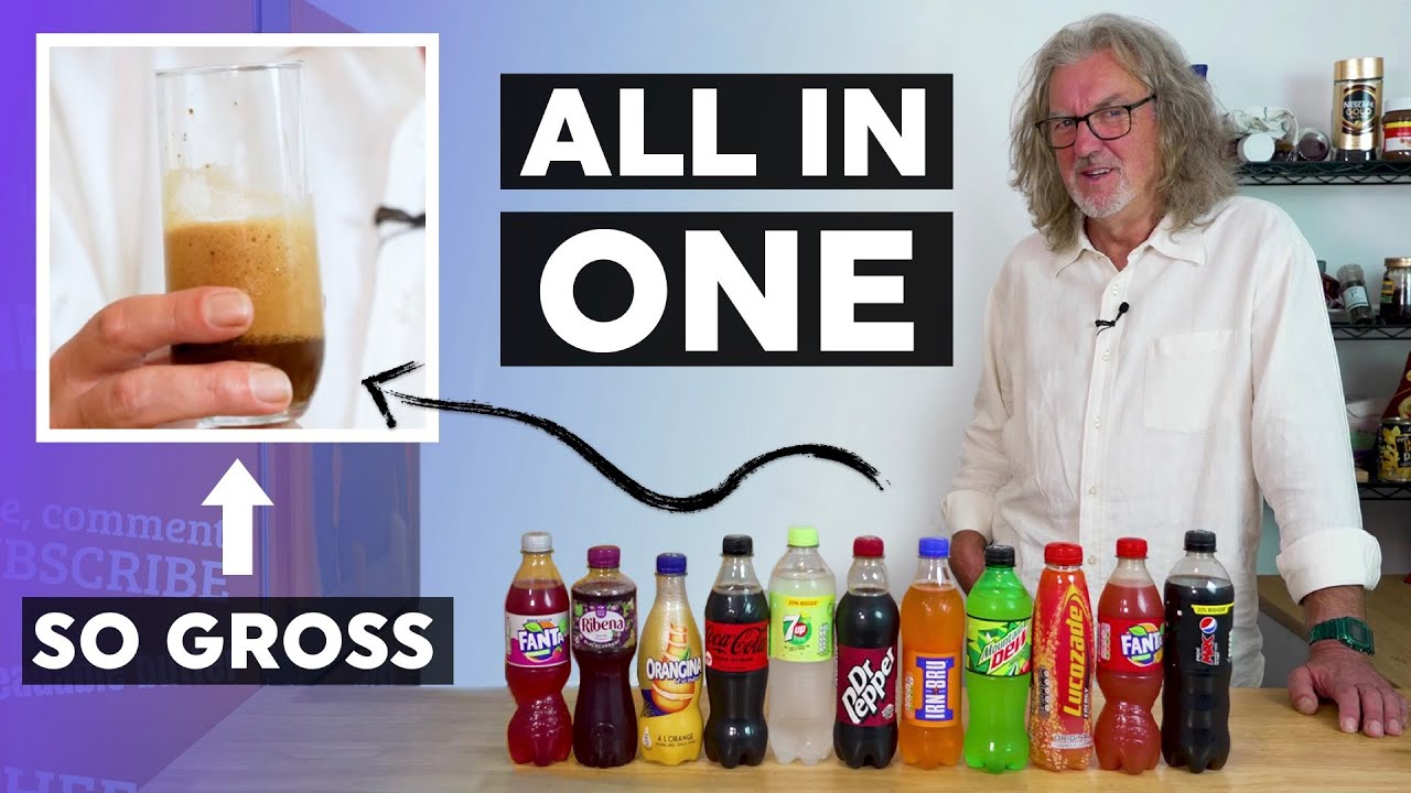 James May tries ALL major fizzy drinks at once - YouTube