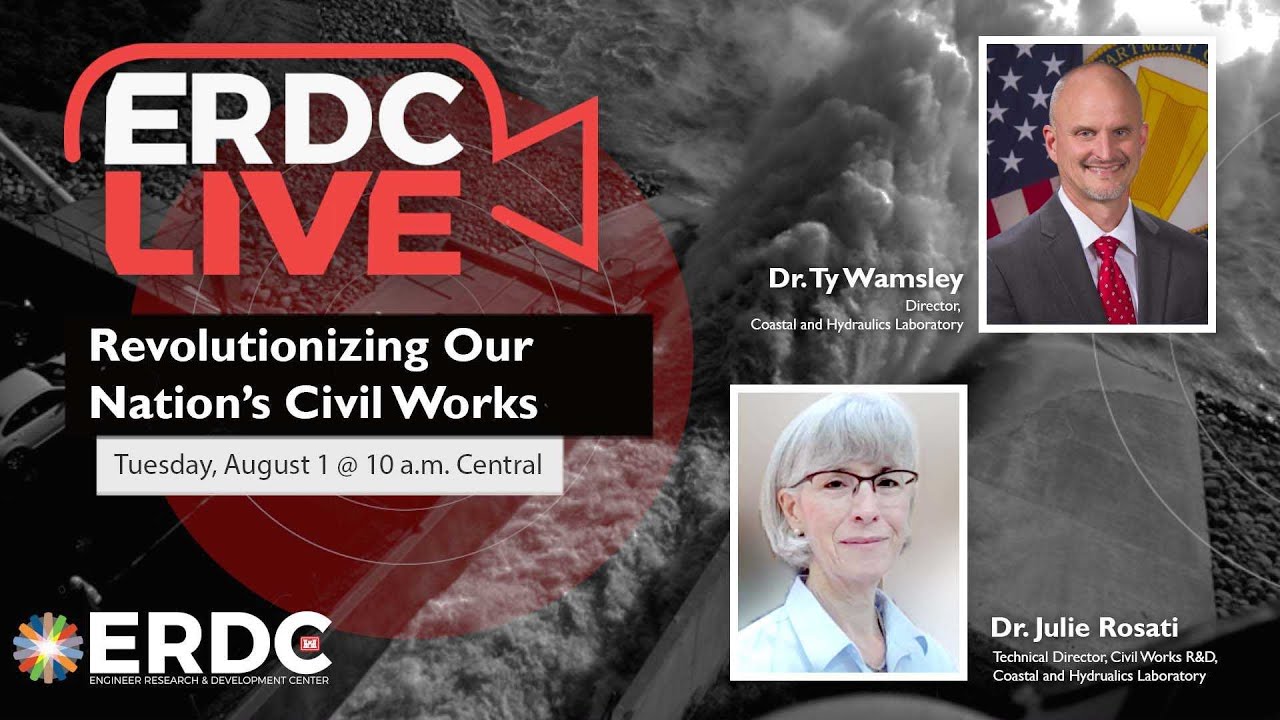 ERDC Live | Revolutionizing Our Nation's Civil Works - YouTube