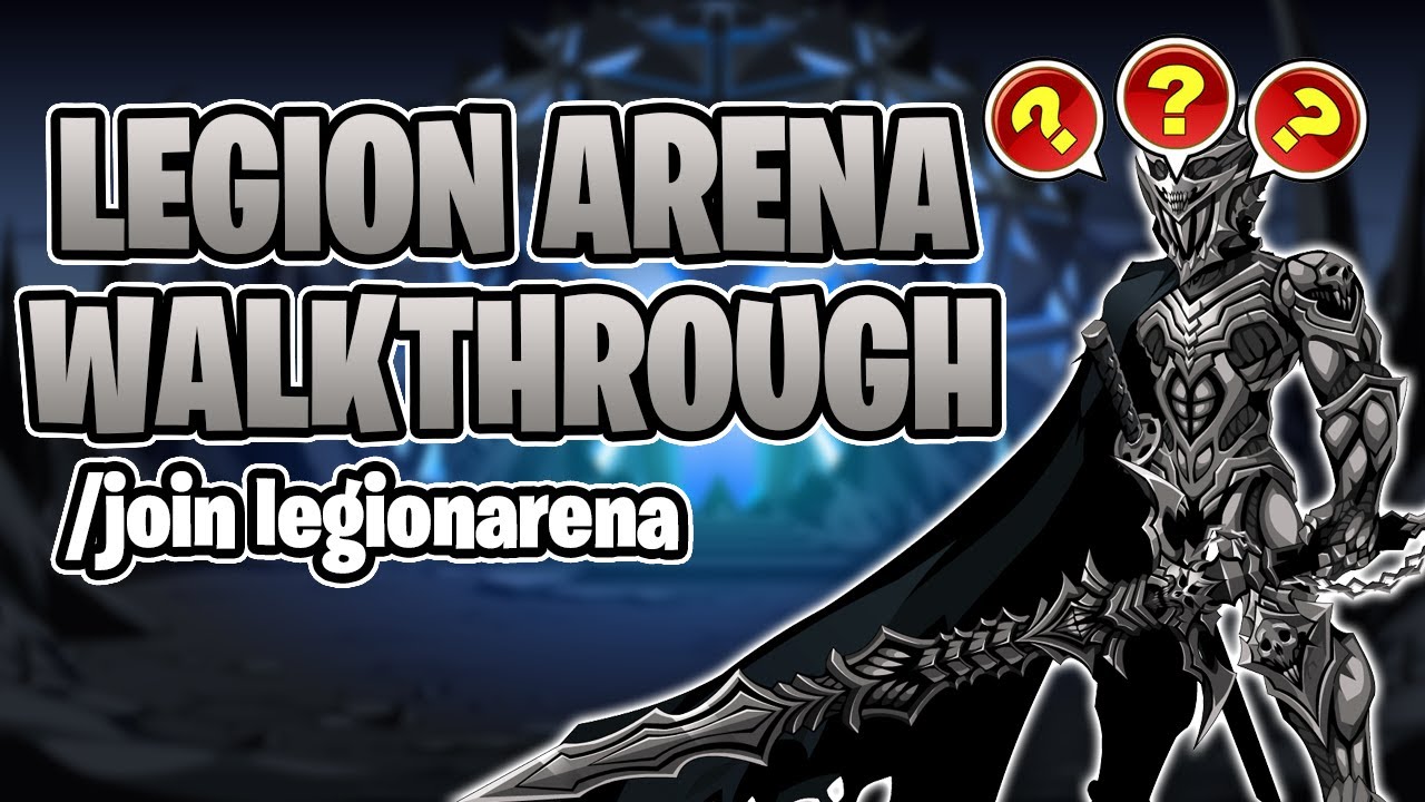 Legion Arena Quest Walkthrough /join legionarena - AQW - YouTube