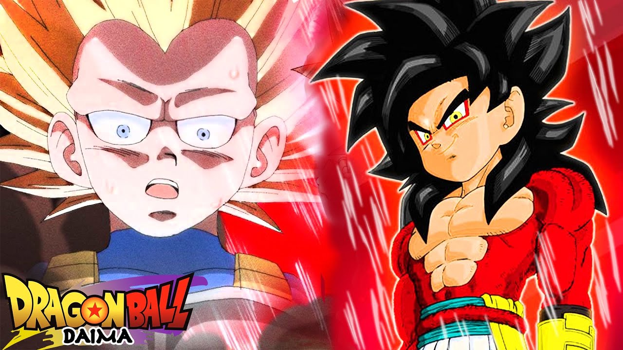 NEW FORM OF GOKU IN Dragon Ball Daima! Super Saiyan 4 Return Dragon ...