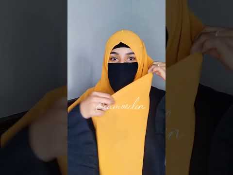 Niqabi Girl Full Coverage Hijab/Niqab Tutorial ✨#trending #viral #niqabi #viralvideo #hijabtutorial