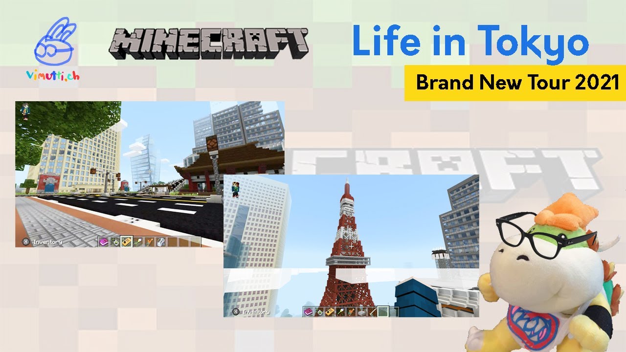 Minecraft Life in Tokyo - YouTube