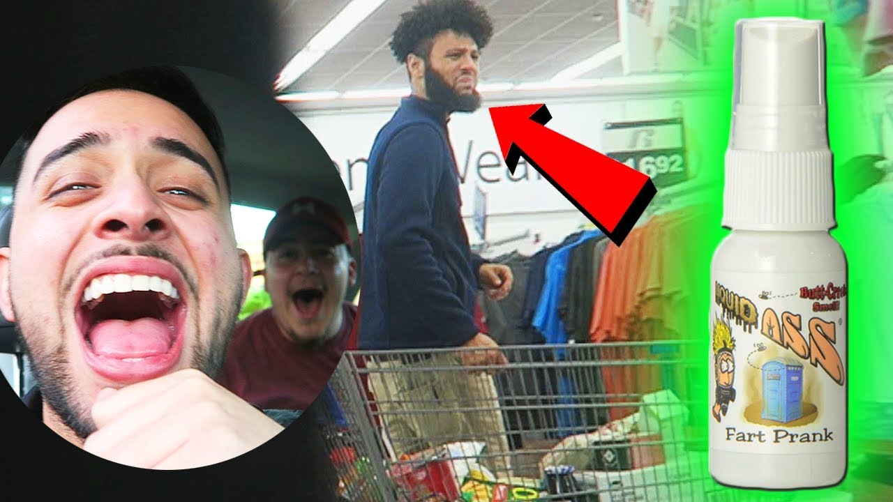 LIQUID ASS PRANK GONE WRONG! (TARGET & WALMART ALMOST CLOSE DOWN) - YouTube