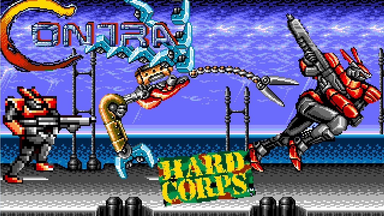 Contra Hard Corps - INVASION v3.3 (Robo Sheena) - YouTube