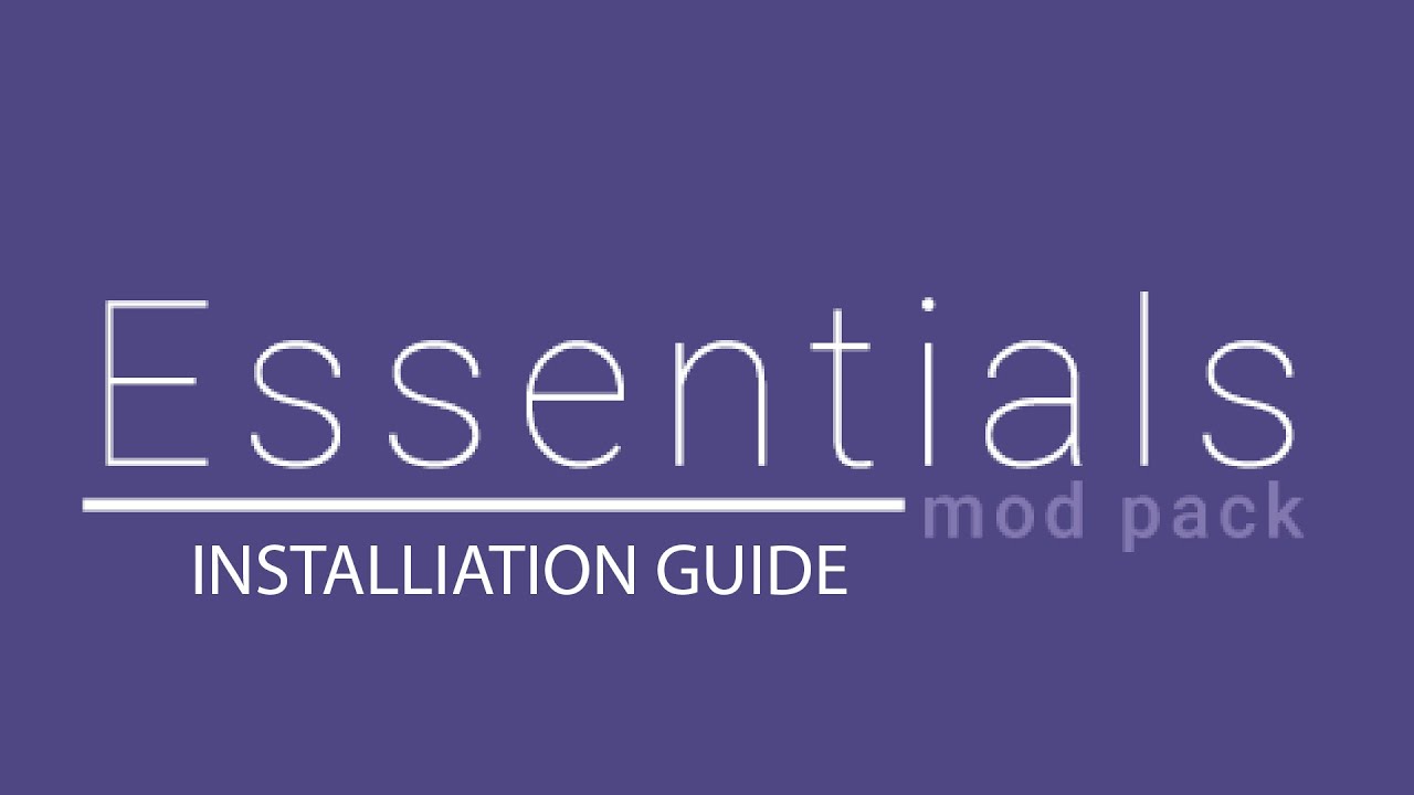 How To Install Essential Pack For GTA San Andreas (Installation Guide ...
