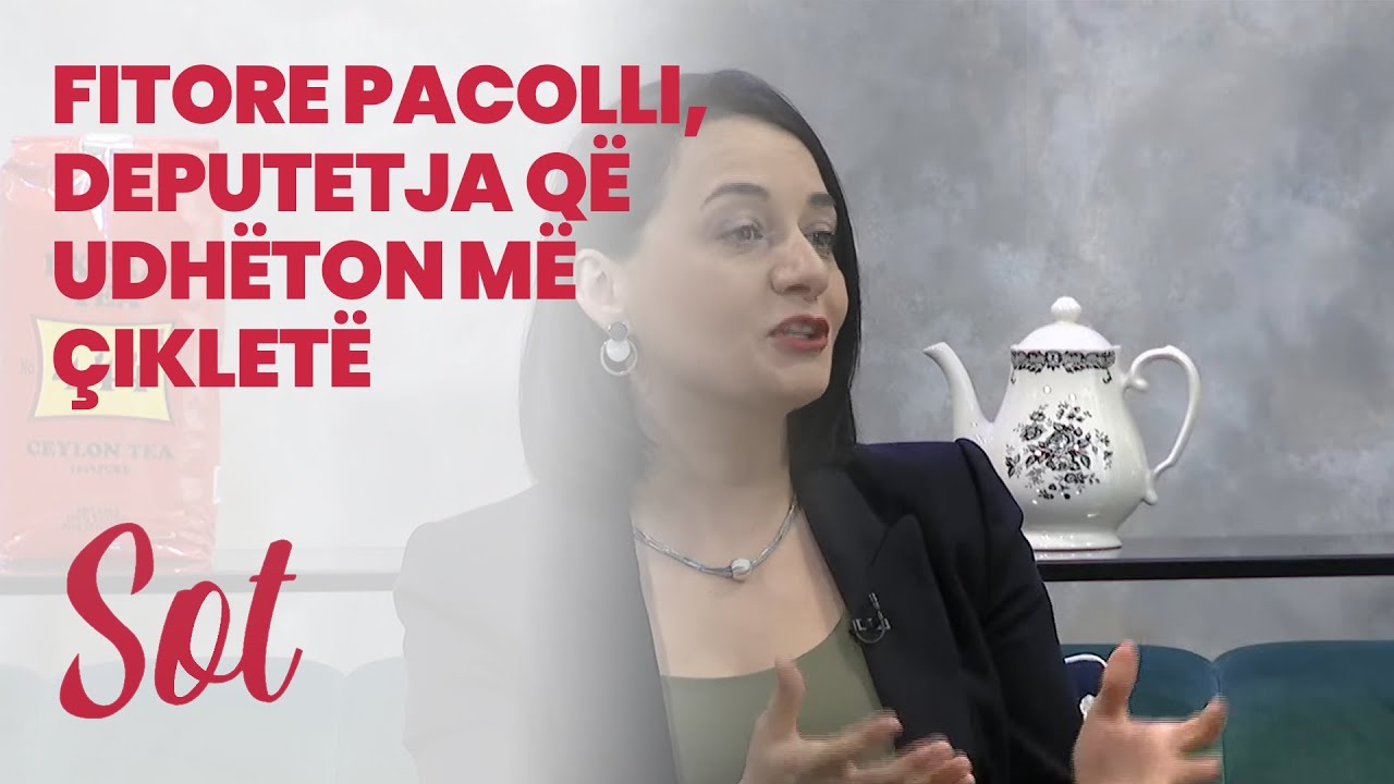 Fitore Pacolli, deputetja qe udheton me çiklete - SOT, 07.04.2021 - YouTube