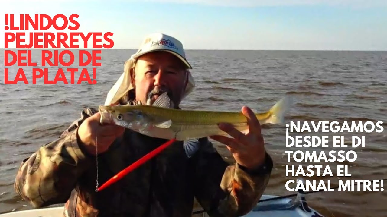 ¡PEJERREYES EN EL RÍO DE LA PLATA! – COSTA URUGUAYA Y CANAL MITRE A ...