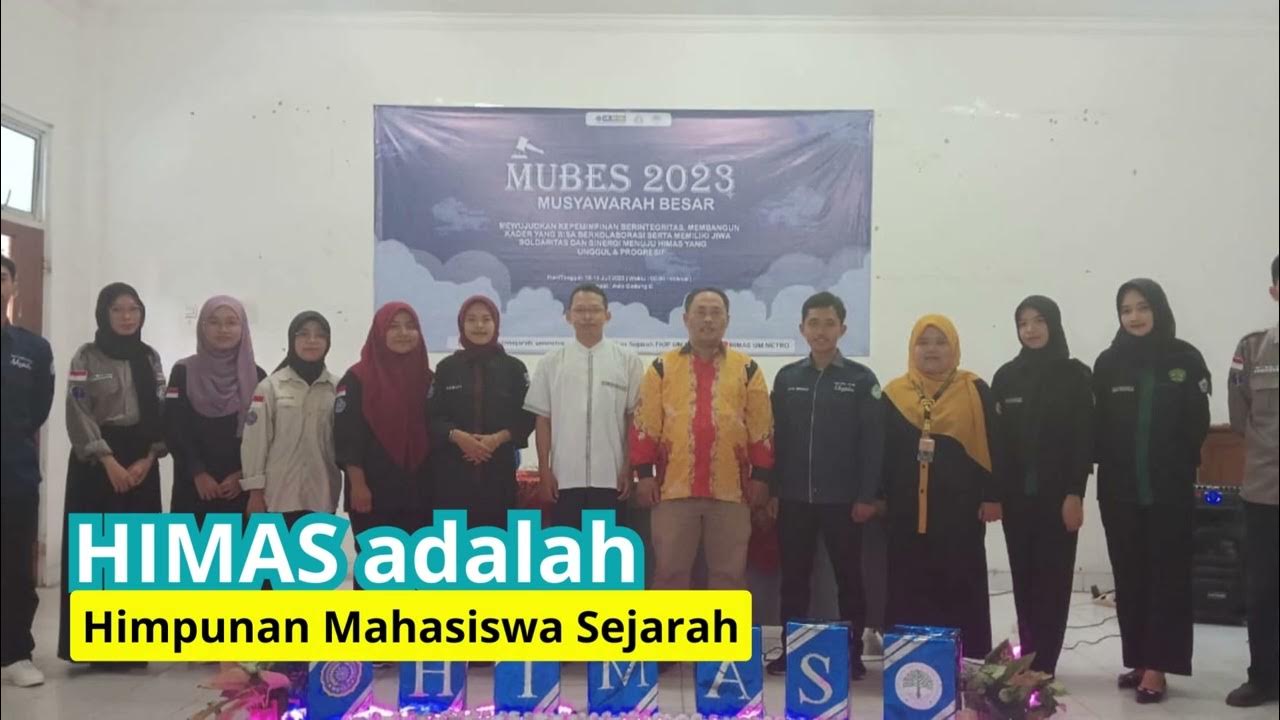 Mubes Sepakat Pilih Ahmad Dzaky Ketum HIMAS Periode 2023/2024 - YouTube