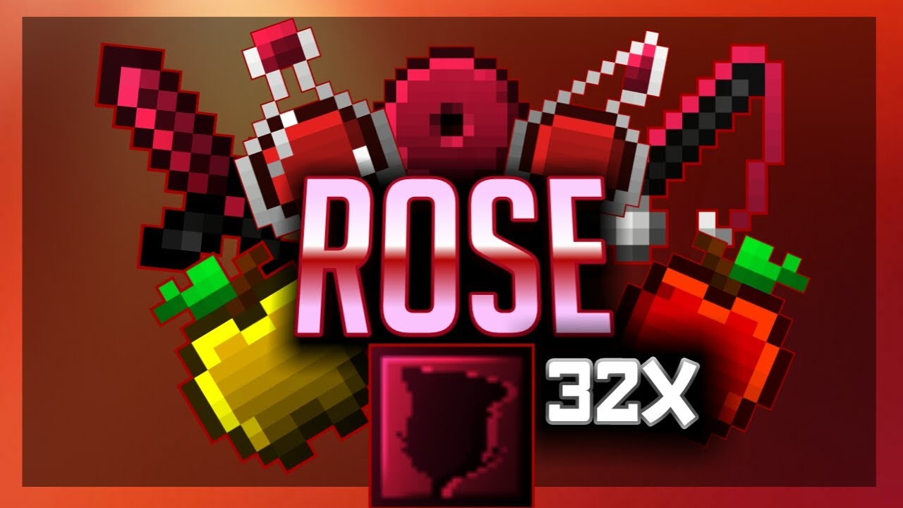 Rose by iAlxz MINECRAFT BE 1.16 PVP TEXTURE PACK REVIEW Rose (16x) [FPS ...