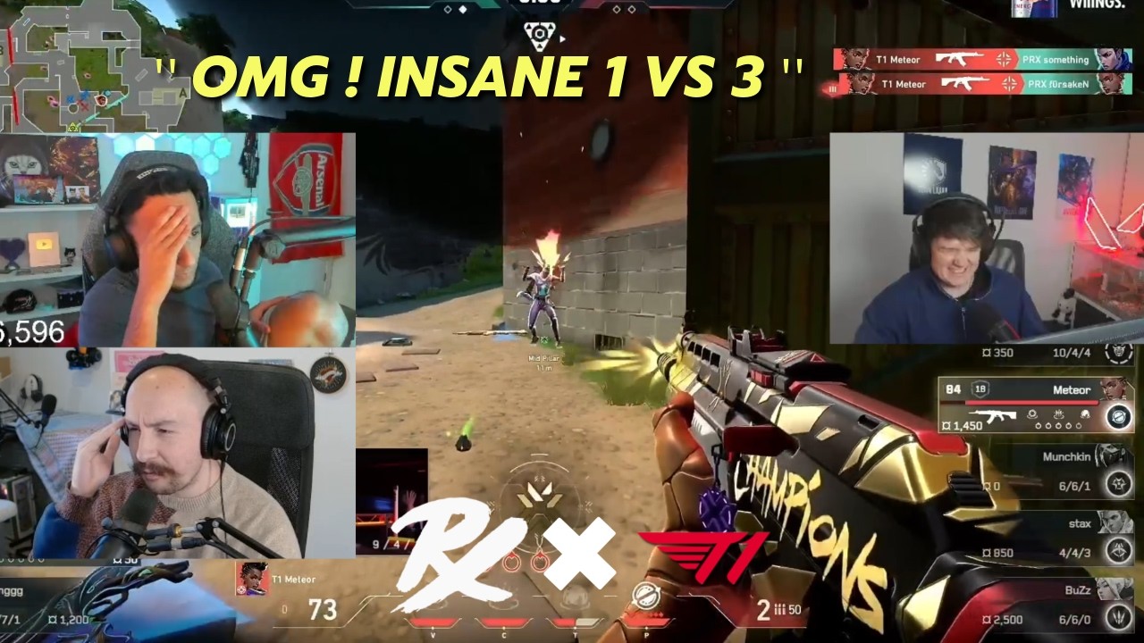 15 minutes of Unbelievable Moments from PRX vs T1 - YouTube