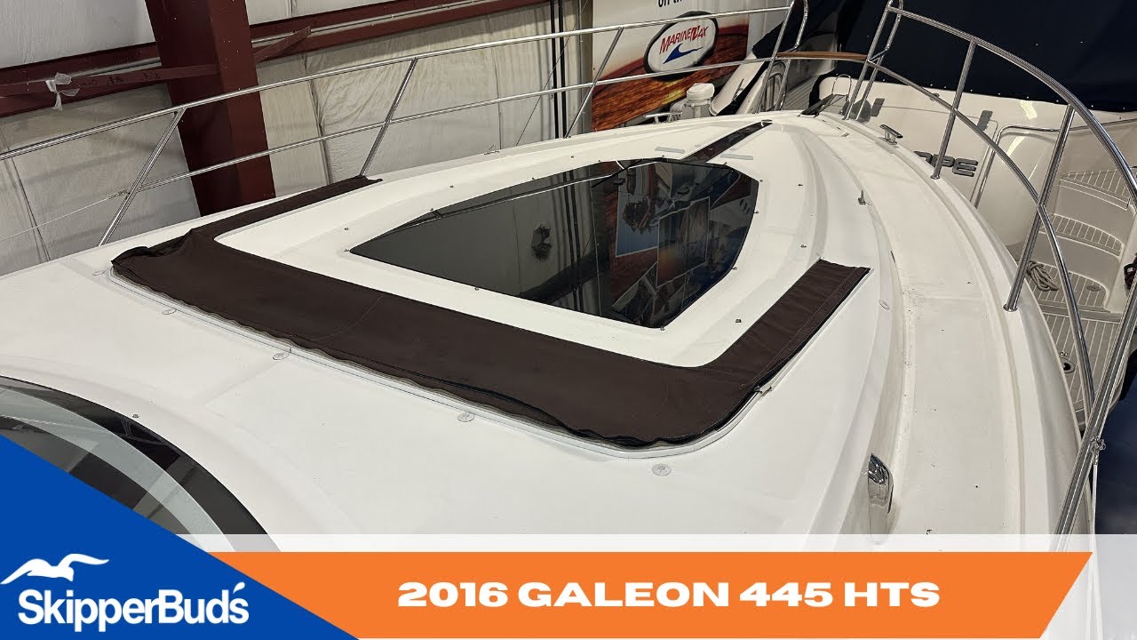 2016 Galeon 445 HTS Yacht Tour SkipperBud's - YouTube
