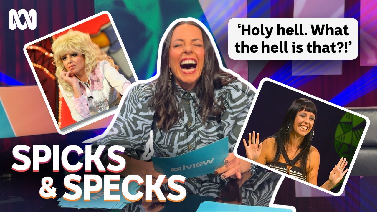 Myf Warhurst reflects on 20 years of iconic outfits | Spicks and Specks | ABC iview - YouTube