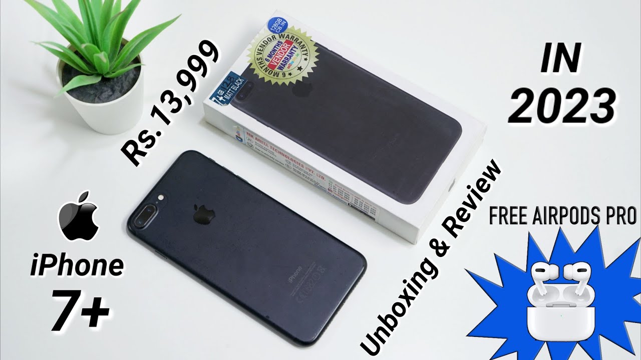 iPhone 7 Plus Unboxing in 2023 🔥 Review | Buying iPhone 7 Plus In 2023 ...