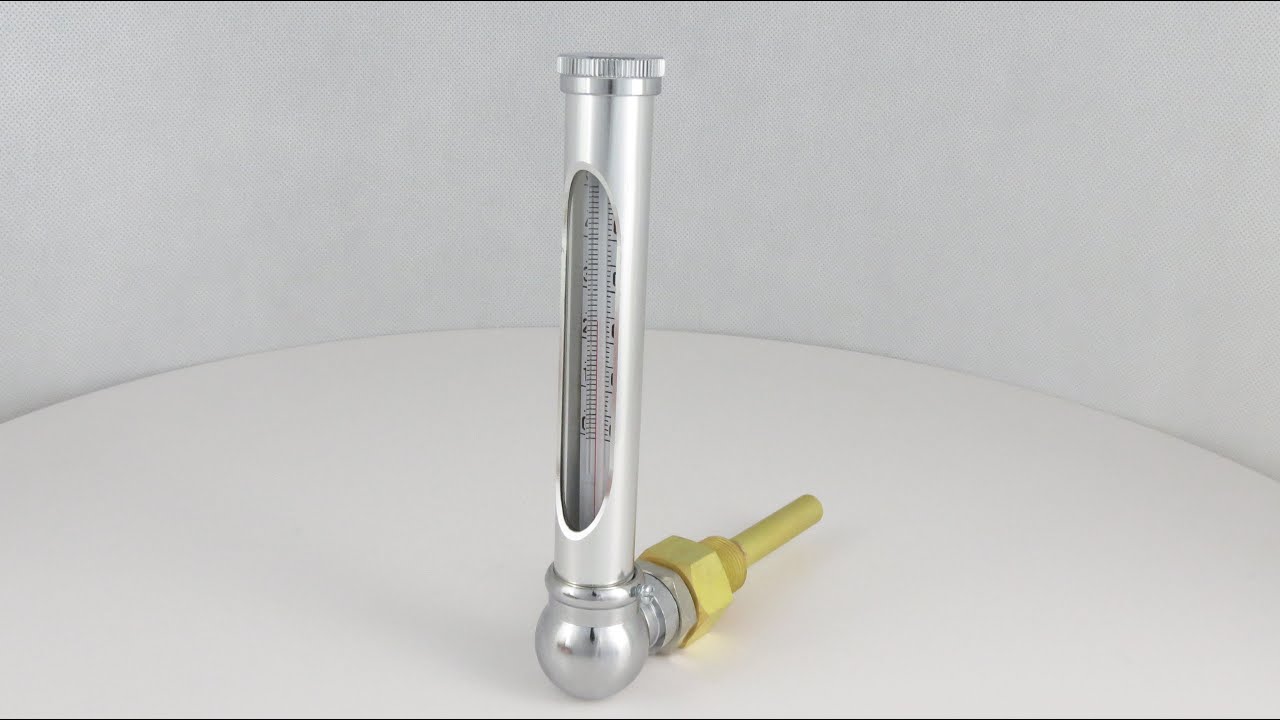 【Product Introduction】DET | Glass Tube Thermometer with Metal Housing ...