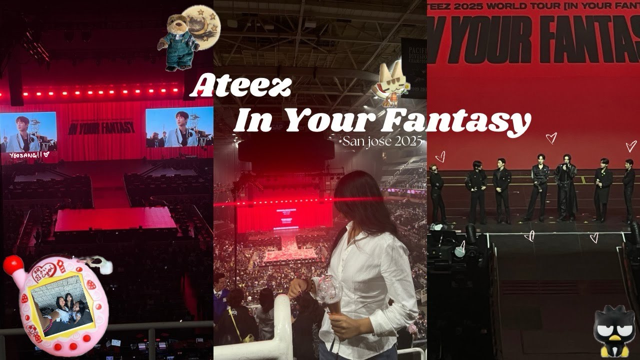 ATEEZ concert vlog | In Your Fantasy (san jose) - YouTube