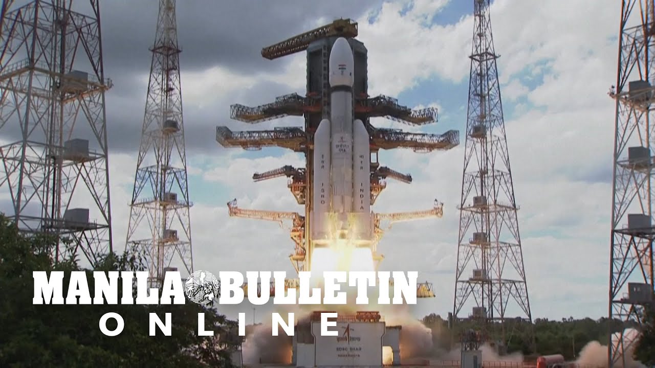 India launches rocket to land spacecraft on Moon - YouTube