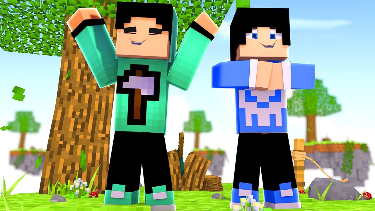 Minecraft: DUO SKYWARS - EDIÇÃO ESPECIAL 5K ! - YouTube