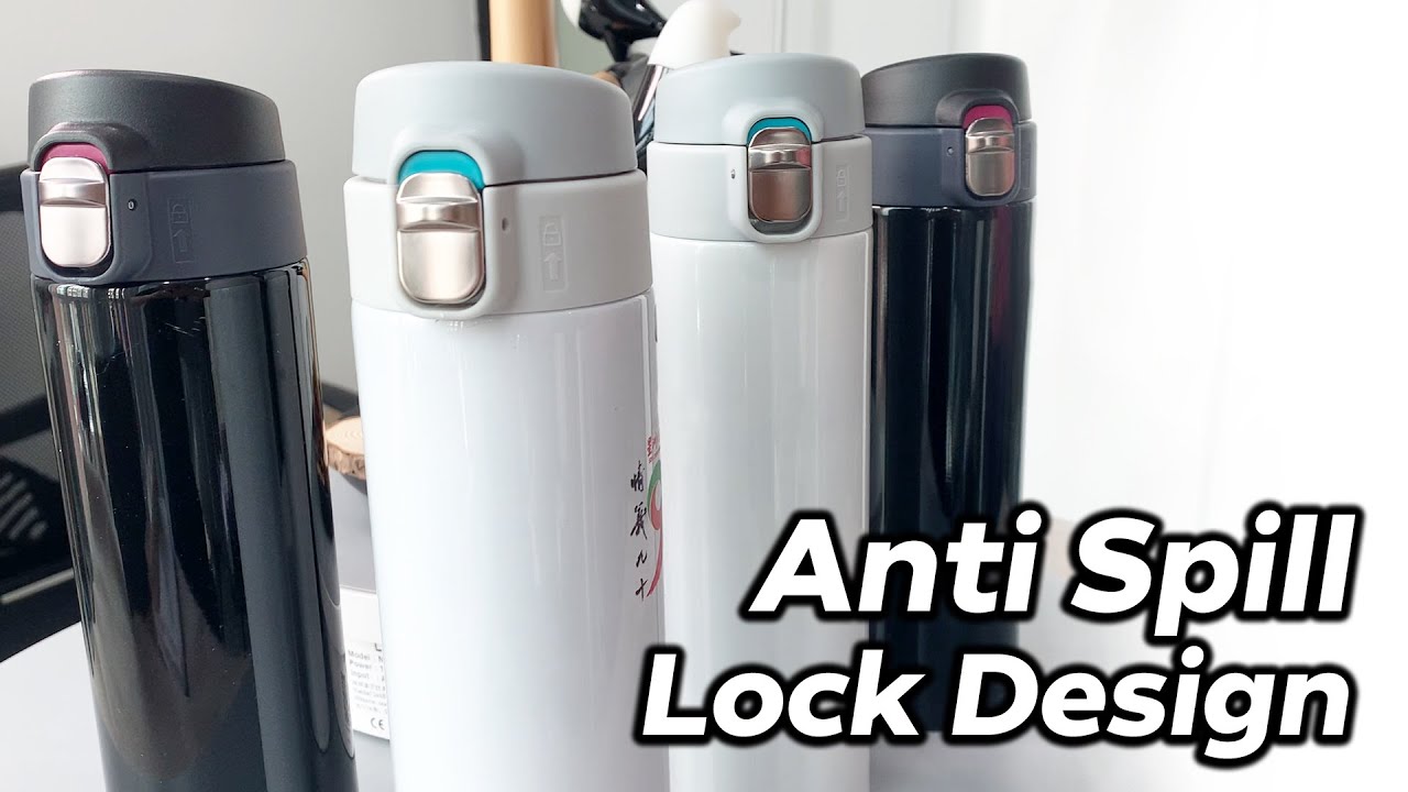 Lock Tech II Stainless Steel Vacuum Thermos Flask - 500ml - YouTube
