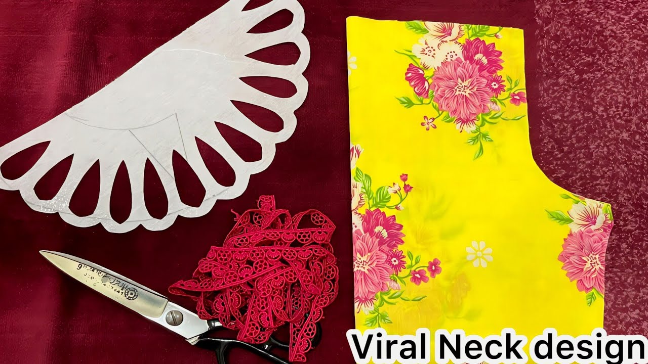 New Amazing Viral Neck design cutting and stitching | Galy ka design ...