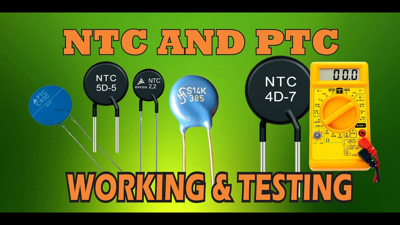 NTC & PTC TESTING | #electronics #components - YouTube