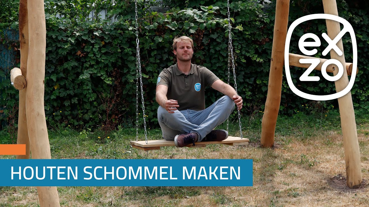 Timmeren met Timo #30 | Hoe zelf je schommel maken in hout? - YouTube