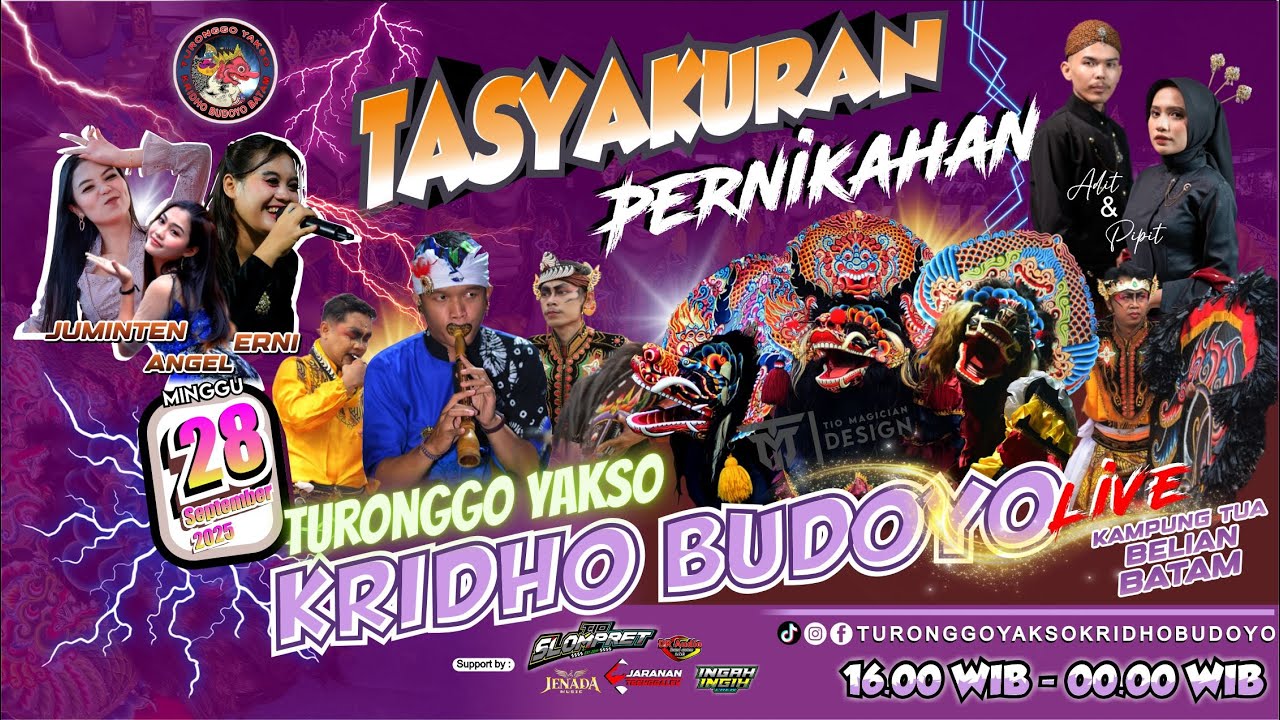 Livestreming Kesenian Jaranan Trenggalek Turonggo Yakso Kridho Budoyo ...