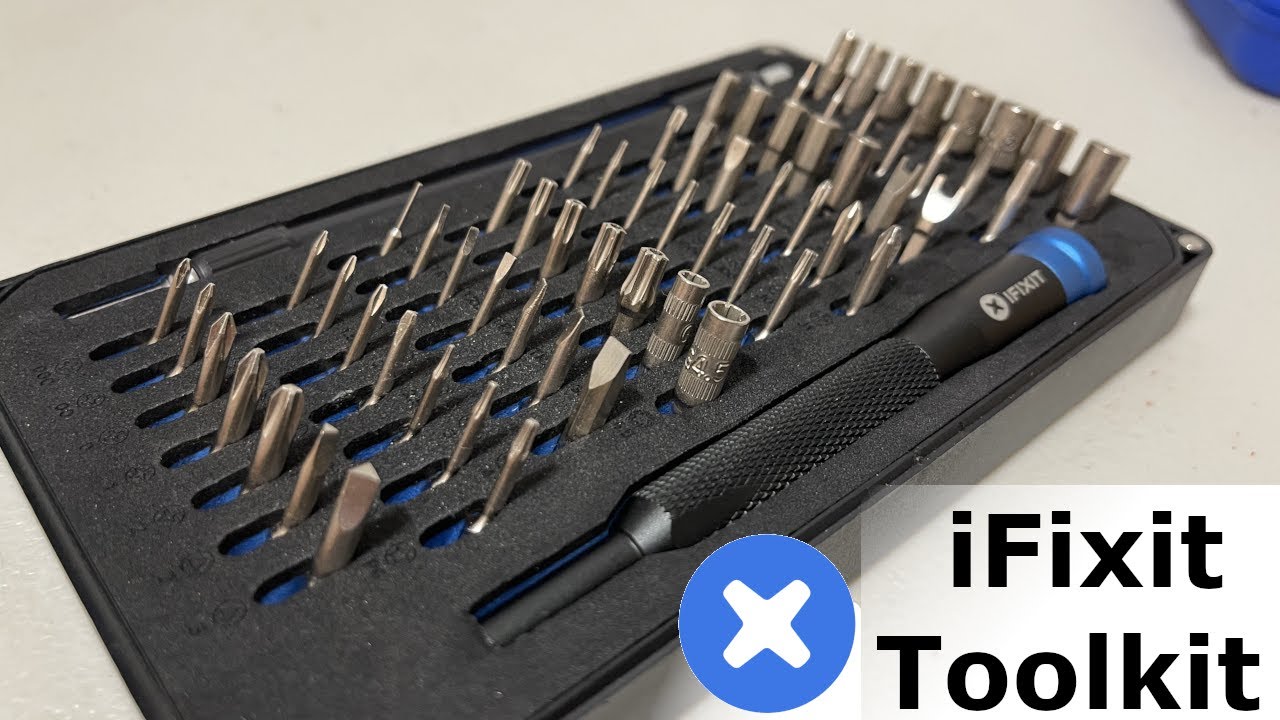 iFixit Mako Driver Kit - 64 Piece Precision Bit Set - YouTube