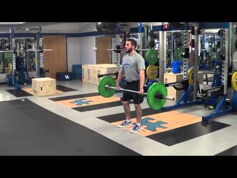 Hang Clean Speed Pull