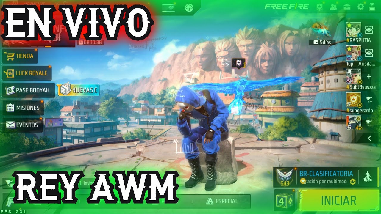 SOY EL MEJOR CON AWM | free fire - YouTube