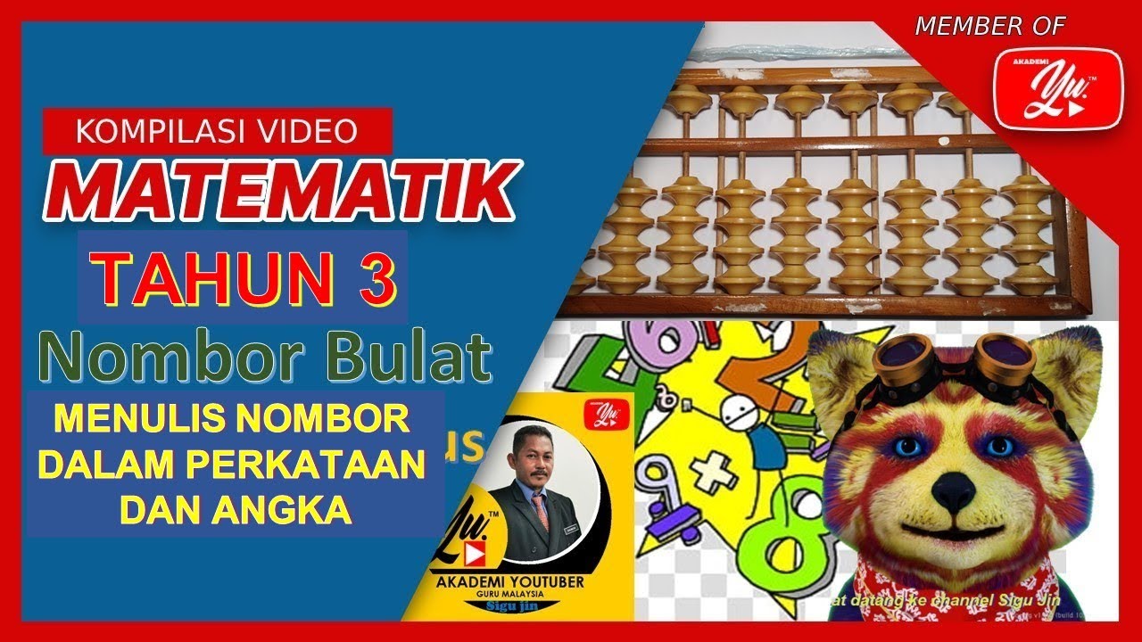 MATEMATIK TAHUN 3 | NOMBOR BULAT - YouTube