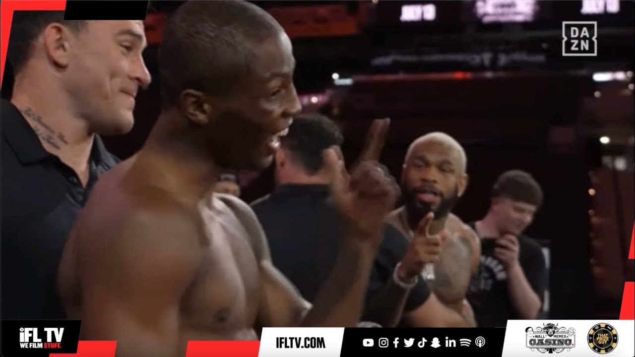 WAR OF WORDS CONTINUE! - JALIL HACKETT & PETER DOBSON GO AT IT DURING FINAL FACE-OFF AT WEIGH IN ...