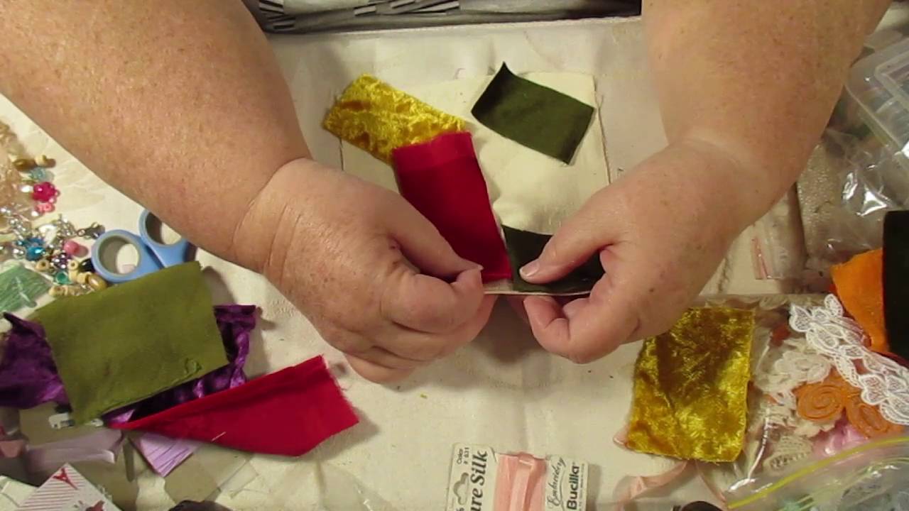 Crazy Patchwork Part 1 - YouTube
