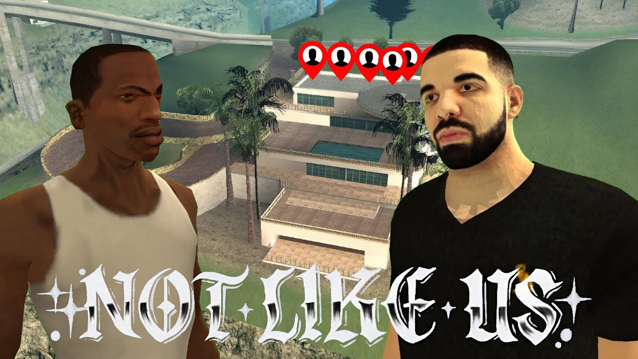 CJ (Carl Johnson) - Not Like Us - YouTube