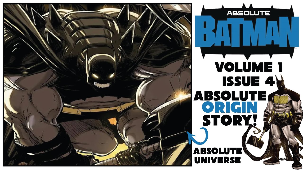 Absolute Batman Origin Story "Build It Bigger Better Darker" In Absolute Batman Issue 4 "The Zoo ...
